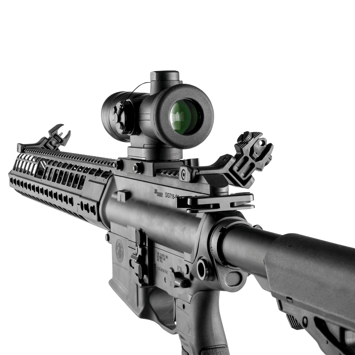 FAB Defense Rear and Front Back-Up Flip-Up OFFSET Sights | ZAHAL