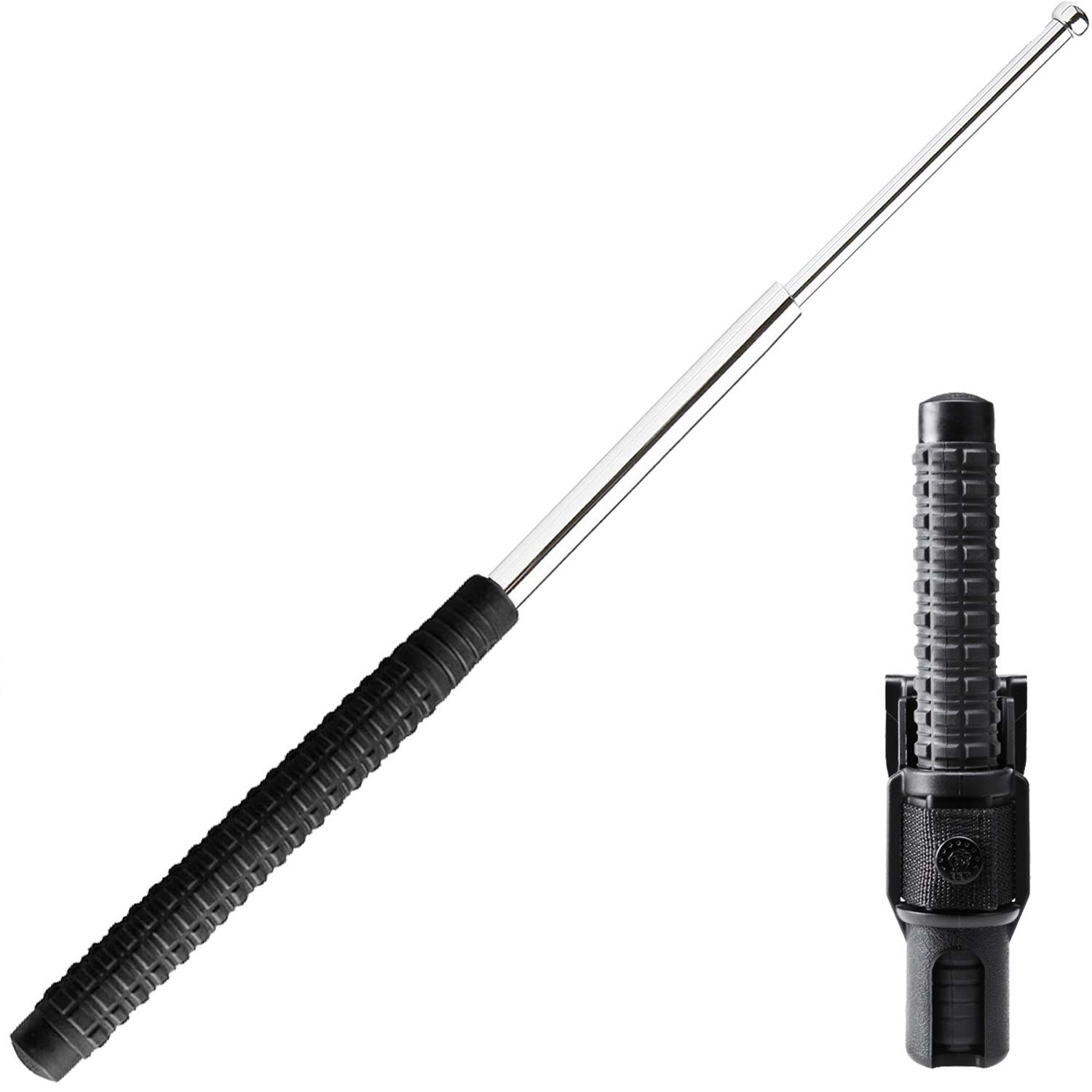 ESP Chrome Tactical Collapsible Hardened Police Baton 26 Inch | Zahal
