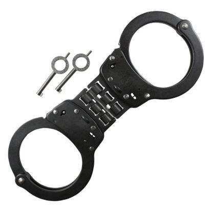 Smith & Wesson Blue Hinged Handcuffs Model 300 | Zahal