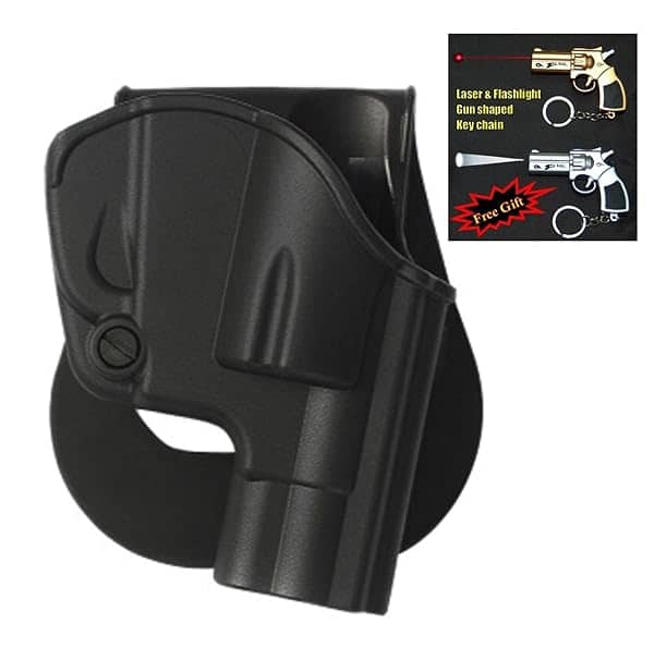 IMI-Z1240 Smith & Wesson J Frame Polymer Holster + Laser & Flashlight ...