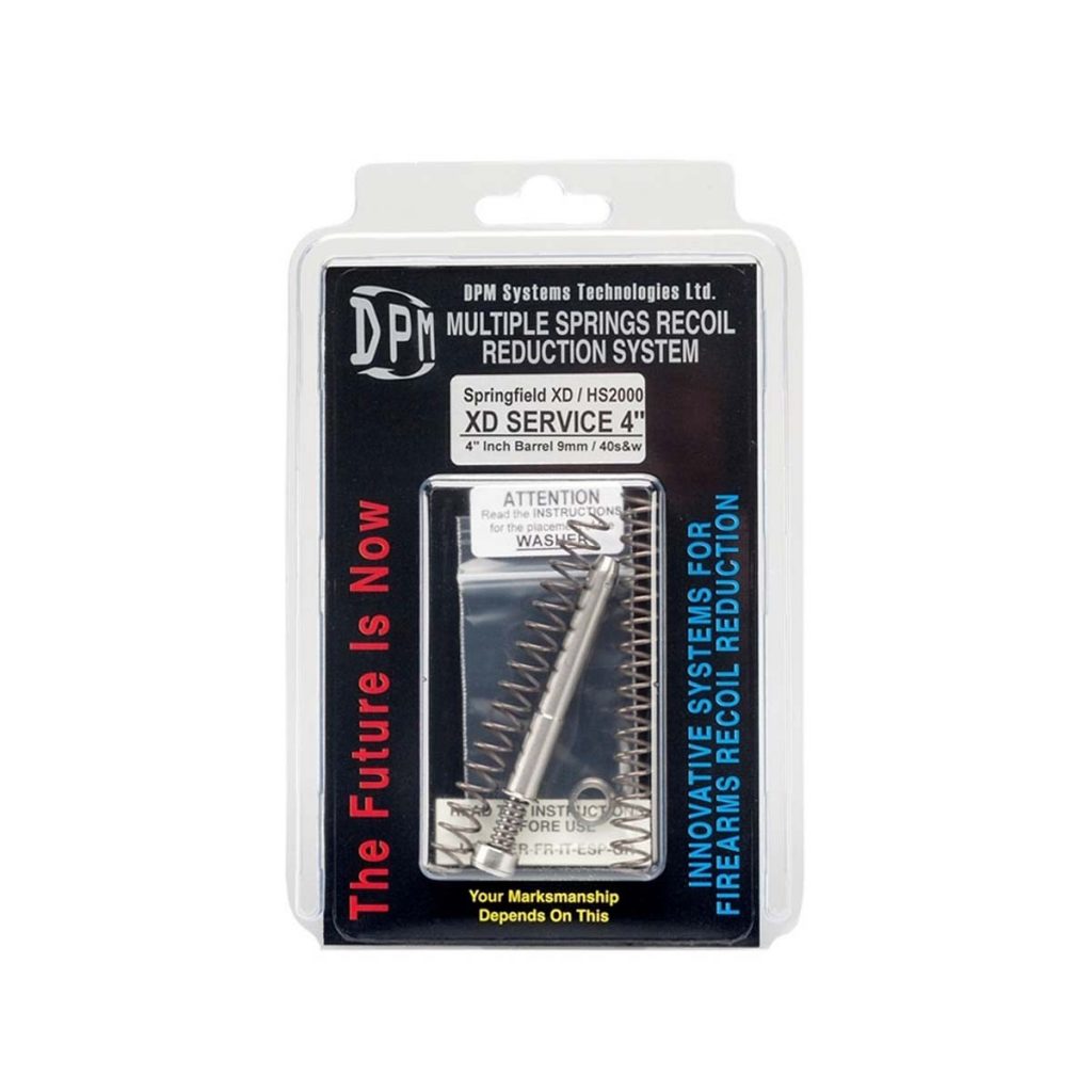 Springfield XD Service 4” Barrel Recoil Reduction Spring Rod By DPM Systems