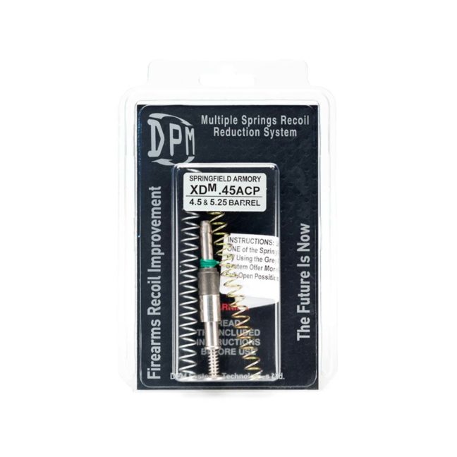 Springfield XDM 4.5” Barrel .45ACP Recoil Reduction Spring Rod By DPM ...