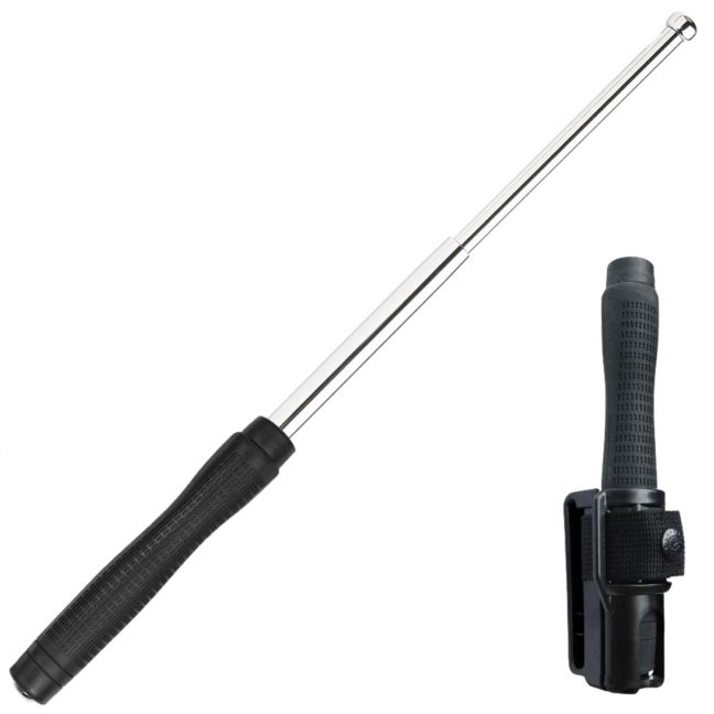 ESP Tactical Collapsible Police Baton 21 Inch Ergonomic Handle | Zahal