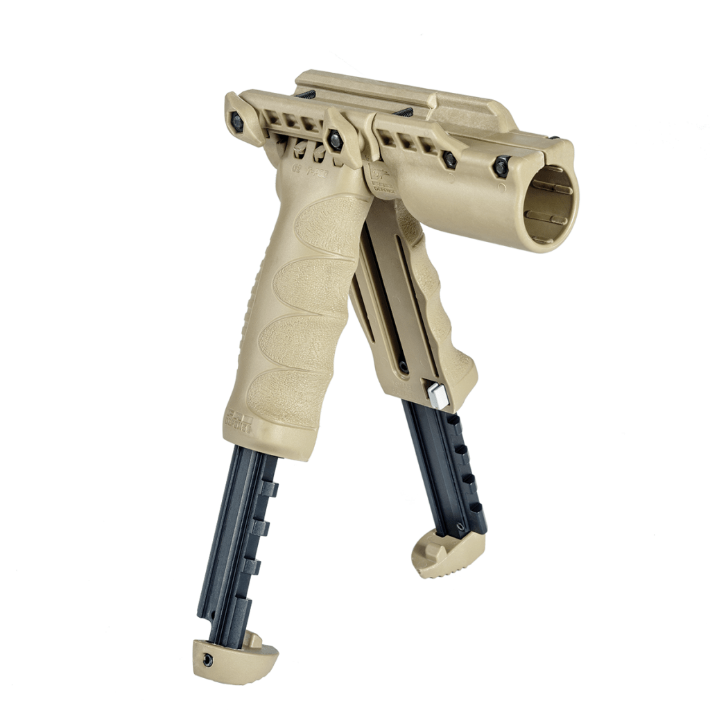 FAB Defense Tactical Bipod & Foregrip /w Flashlight Holder T-POD G2 FA