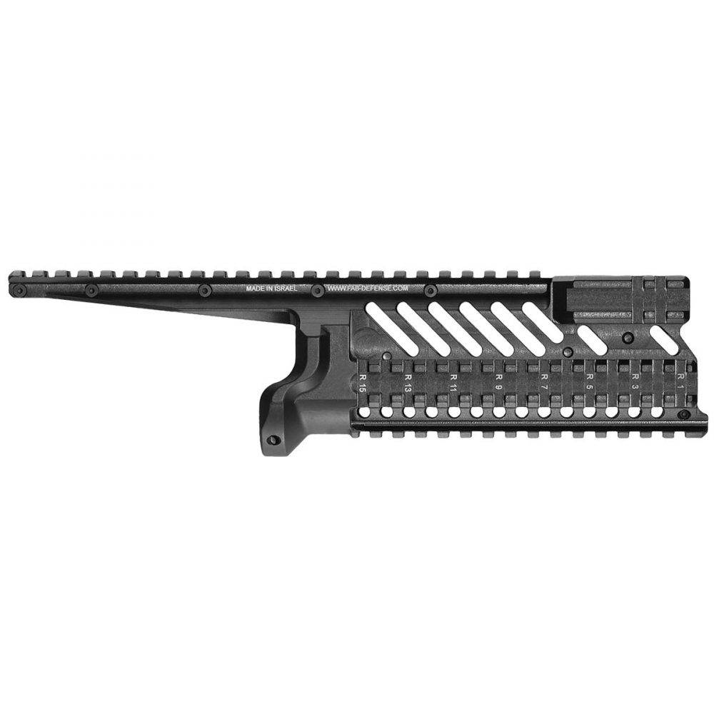 FAB Defense IWI/IMI Micro Galil Aluminium Six Picatinny Rail Handguard