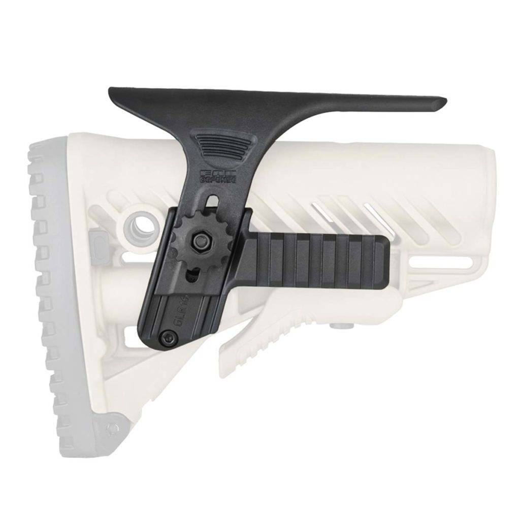 FAB Defense Adjustable Cheek Rest for GLR-16 Butt-Stock | 2018 Price!