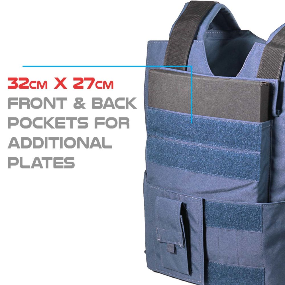Daily Wear Concealed Body Armor/Bulletproof Vest (IIIA) | Free Shipping!