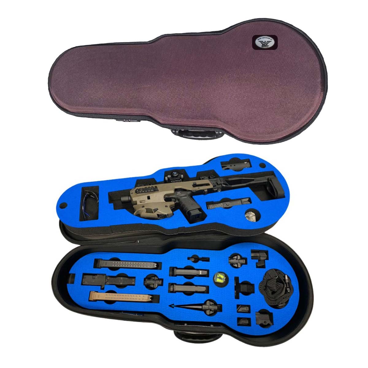 CAA USA Violin Case for MCK Conversion Kit