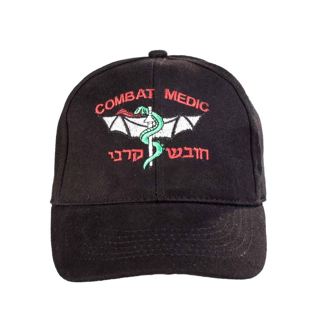 IDF Combat Medic Embroidered Ball Cap with buckle adjuster | Zahal